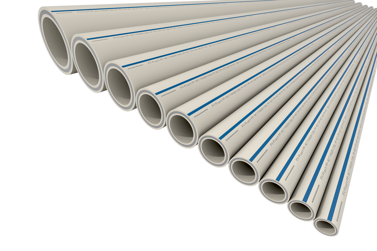 FV PP-RCT FASER COOL. Pipes suitable for industrial cooling circuits